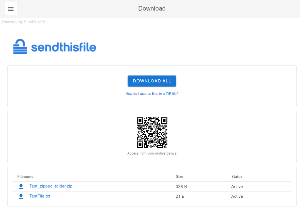How to download a file? | SendThisFile